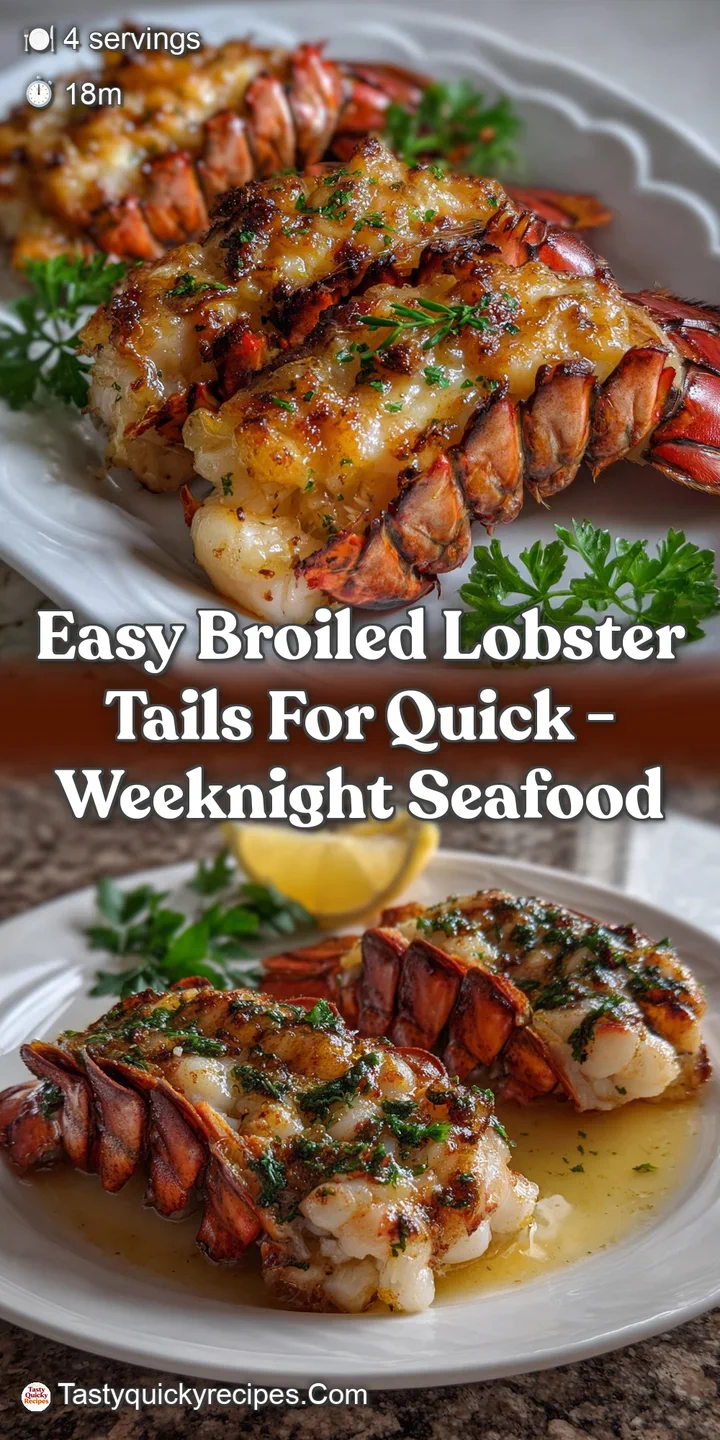 Easy Broiled Lobster Tails for Quick Seafood Dinner Success…